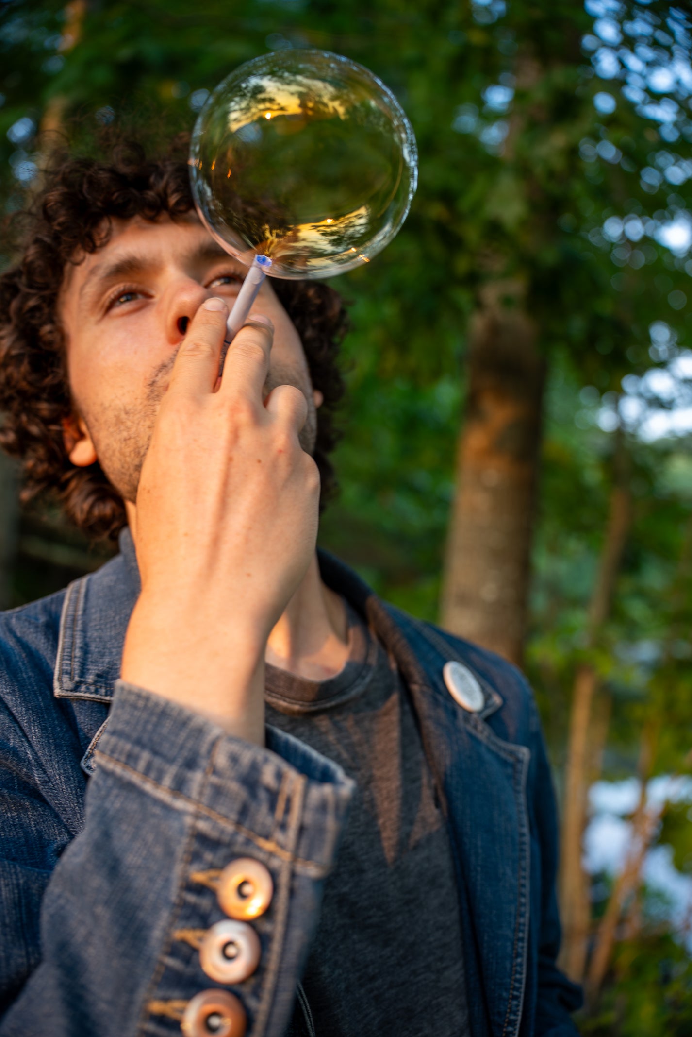 Bubble Blowing Cigarette